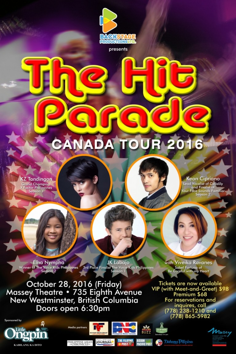 The Hit Parade – 2016 Canada Tour | News