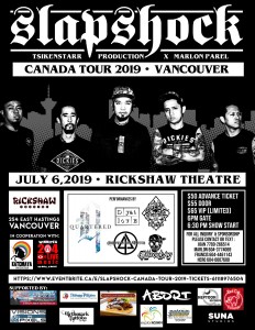 SLAPSHOCK CANADA TOUR 2019 | News